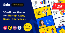 Sala 1.1.8 – Startup & SaaS WordPress Theme – WPNULL.ORG